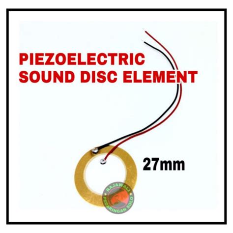 Jual Piezoelectric Sensor Suara Piezo Drum Disc Sensor Trigger Shopee
