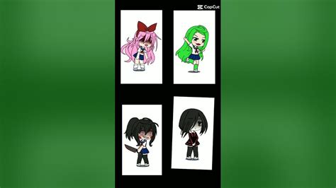 Gacha Life Vs Gacha Club😳yanderesimulator Youtube