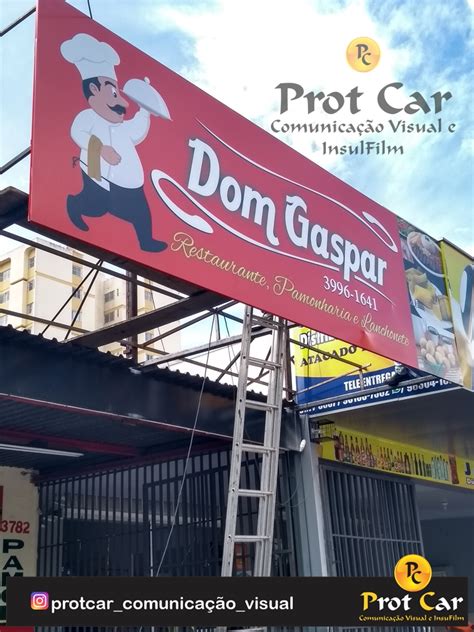 FACHADA COMERCIAL EM LONA PROTCAR INSULFILM EM GOIÂNIA Fachadas IIinsulfilm