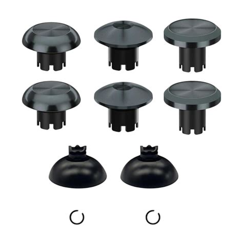 Kokiya 6pcs S Analog Stick Covers Analog Stick Controller Accessories Nonslip Replaces Joystick