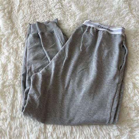 Calvin Klein Pjs Or Joggers Size Large Bit Fit Baggy Depop