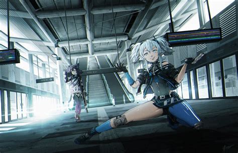 Pa 15 And Kac Pdw Girls Frontline Drawn By Dallak123 Danbooru