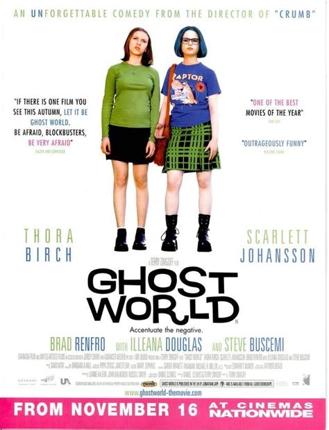 Ghost World Movie Illeana Douglas Thora Birch The Movie