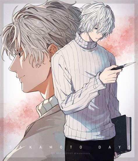 Slur Aka Uzuki Kei Sakamoto Days Di 2025 Ilustrasi Gambar Profil