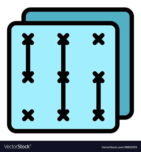 Cipher Icon Color Outline Royalty Free Vector Image