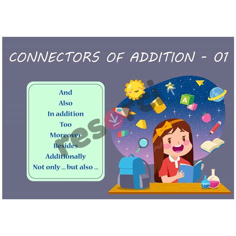 Connectors Of Addition 01 Template 01