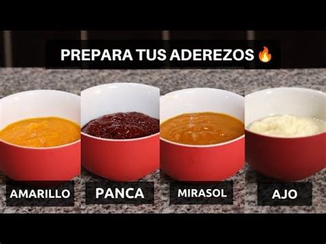 COMO HACER ADEREZOS PERUANOS FÁCIL Como Preparar Ají Amarillo