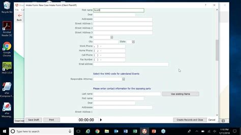 Setting Up Matters In Abacuslaw Youtube
