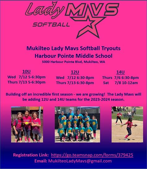 2023 2024 Mukilteo Lady Mavs Mukilteo Lady Mavs Softball Facebook