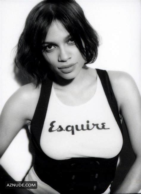 Rosario Dawson Sexy In Esquire Magazine In January 2007 Aznude