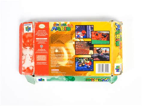 Super Mario 64 Box Nintendo 64 N64 Retromtl