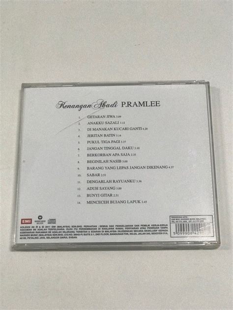 Cd P Ramlee Kenangan Abadi Hobbies And Toys Music And Media Cds And Dvds