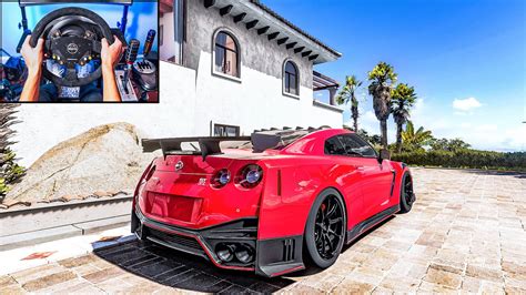 1100HP Nissan GT R NISMO Forza Horizon 5 Steering Wheel Shifter