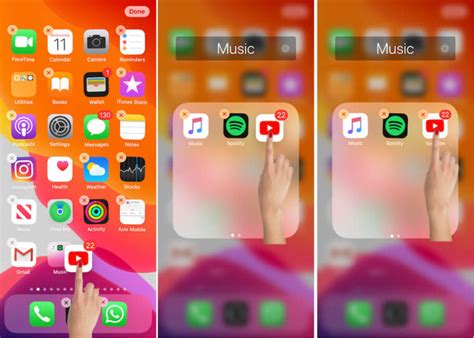 How To Create Nested Folders On IPhone And IPad IOS
