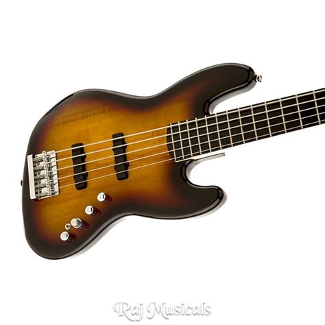 Fender Squier Deluxe Jazz Bass Active 5 String Bass Guitar
