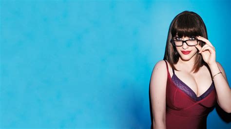 Kat Dennings Glasses Photoshoot