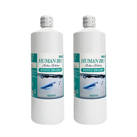 휴먼바이오 염화나트륨액 렌즈 관리용액 Humanbio