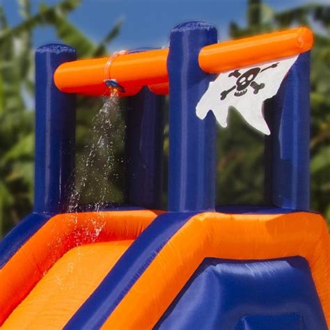 Blast Zone Buccaneer Inflatable Water Park