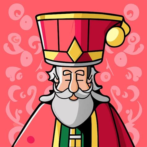 Premium Vector Santa Claus With A Hat New Year Sinterklass