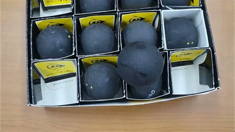 스쿼시 볼 관리법 Youtube