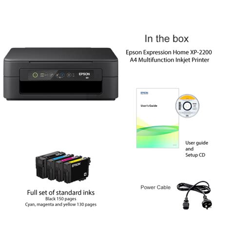 Epson Expression Home Xp 2200 Inkjet Multifunction Printer Printzone®
