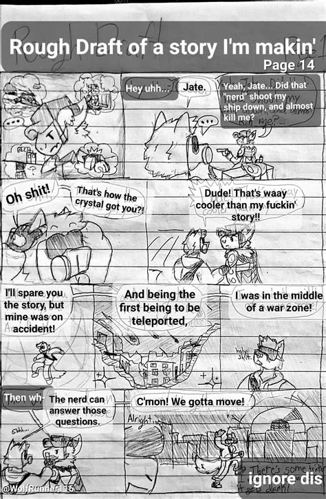 Rough Draft Part 2 By Wolfrunner116 On Newgrounds