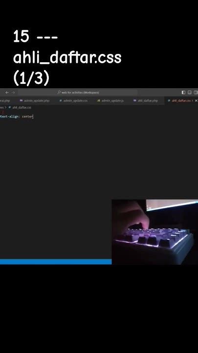 15 Ahlidaftarcss13 Coding Css Html Javascript Php Webdevelopment Asmr Keyboard