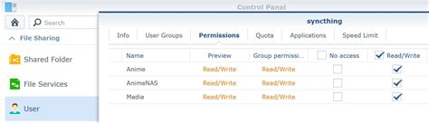 Synology NAS Syncthing Permission Issues Support Syncthing