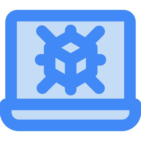 Blockchain Generic Blue Icon