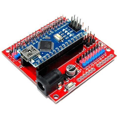 Funduino Sensor Breakout Shield For Arduino Nano V3 Keyes Uno Flux