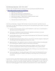 INT 704 Week 10 DQ10 Docx R D Discussion Question CLO 1 CLO 2 CLO