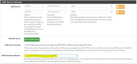 Dns Setting With Pfblockerng R Pfblockerng