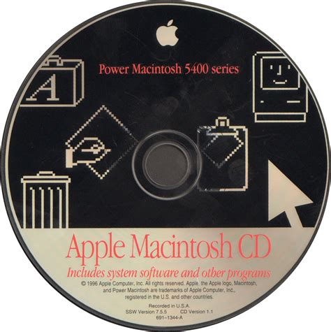 Apple Macintosh Cd Power Macintosh 5400 Series Apple Free