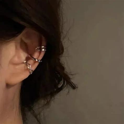 Golden Alloy Cute Ear Cuff Set At Rs 40 Pair In Greater Noida Id