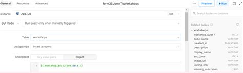 Autogenerated Form Doesn T Accept Json Field Insertion In Postgresql
