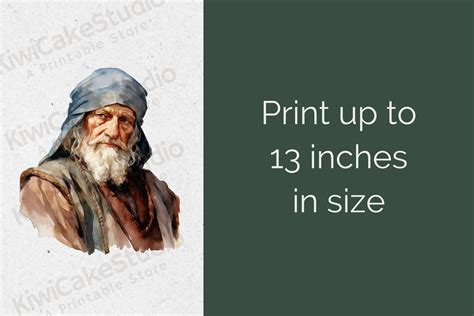 Watercolor Medieval Man Clipart 10 High Quality S Commercial Use