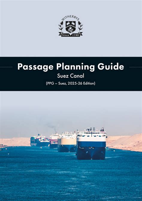 Passage Planning Guide Suez Canal 2025 26 It106470 By Sigtto The