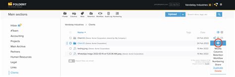 duplicating document management system folderit