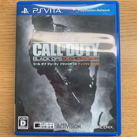 Call Of Duty Black Ops Declassified Ps Vita Japones Usado