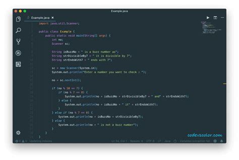 Java Program To Check If A Number Is A Buzz Number Or Not Codevscolor