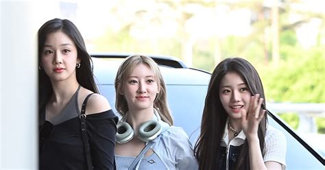 베이비몬스터 라미 로라 눈맞춤 인사[엑s Hd포토]