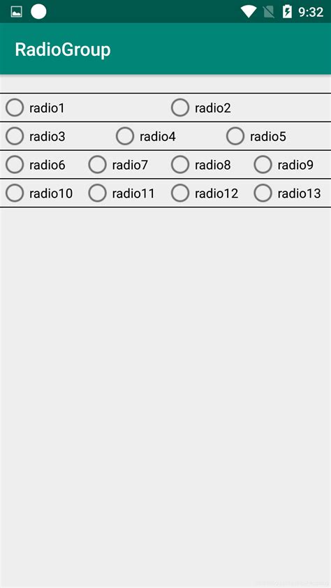 Android Radiogroup多行多列显示android Radiogroup 多行多列 Csdn博客