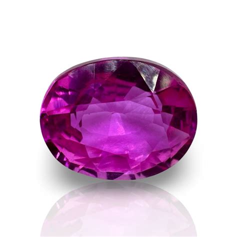 אבן חן ספיר ורודה בחיתוך אובל 1072 קראט 8478254072045