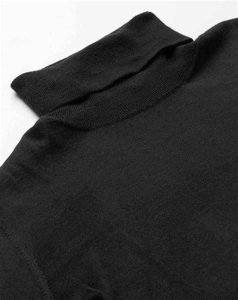 Mens Extra Fine Silk Cashmere Turtleneck Maisoncashmere