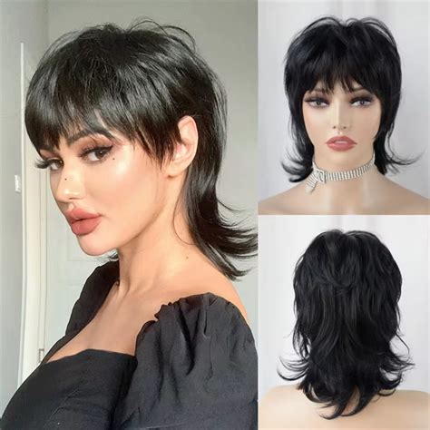 New Pixie Cut 99j 1b 30 Human Hair Swallow Tailed Wig No Lace Front Lumiere Hair