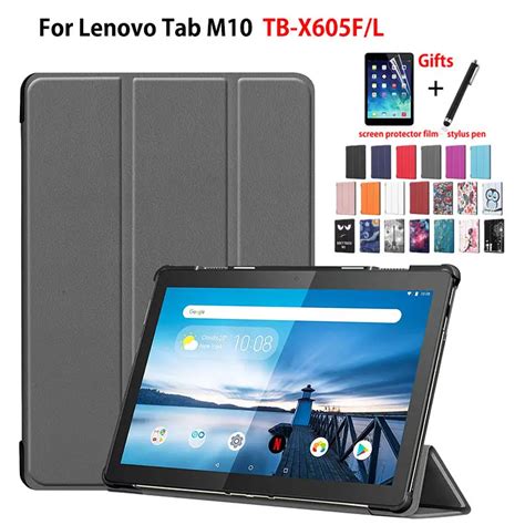 Case For Lenovo Tab M Tb X L Tb X F Cover Funda Tablet Slim Protective Stand Skin