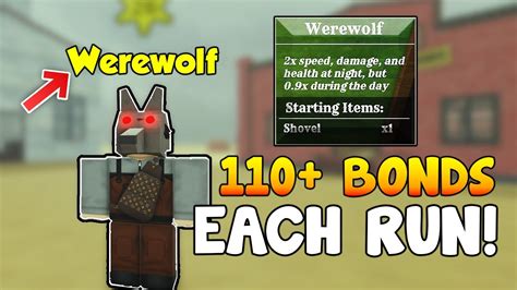 How To Speedrun Dead Rails For Bonds Solo Using Werewolf Class Roblox