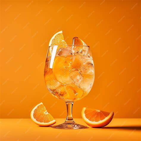 Premium AI Image | Very nice spritz orange images Generative AI
