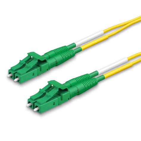 Single Mode Fiber Optic Patch Cable Os2 20mm Pvc Duplex Zipcord Taa