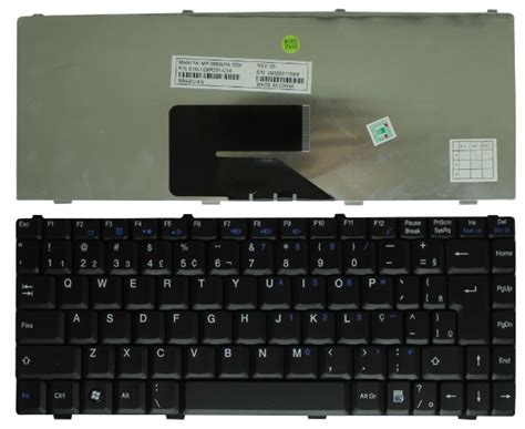 Teclado Itautec W7630 W7635 W7645 W7650 W7655 Sti Is1522 N8610 N8630